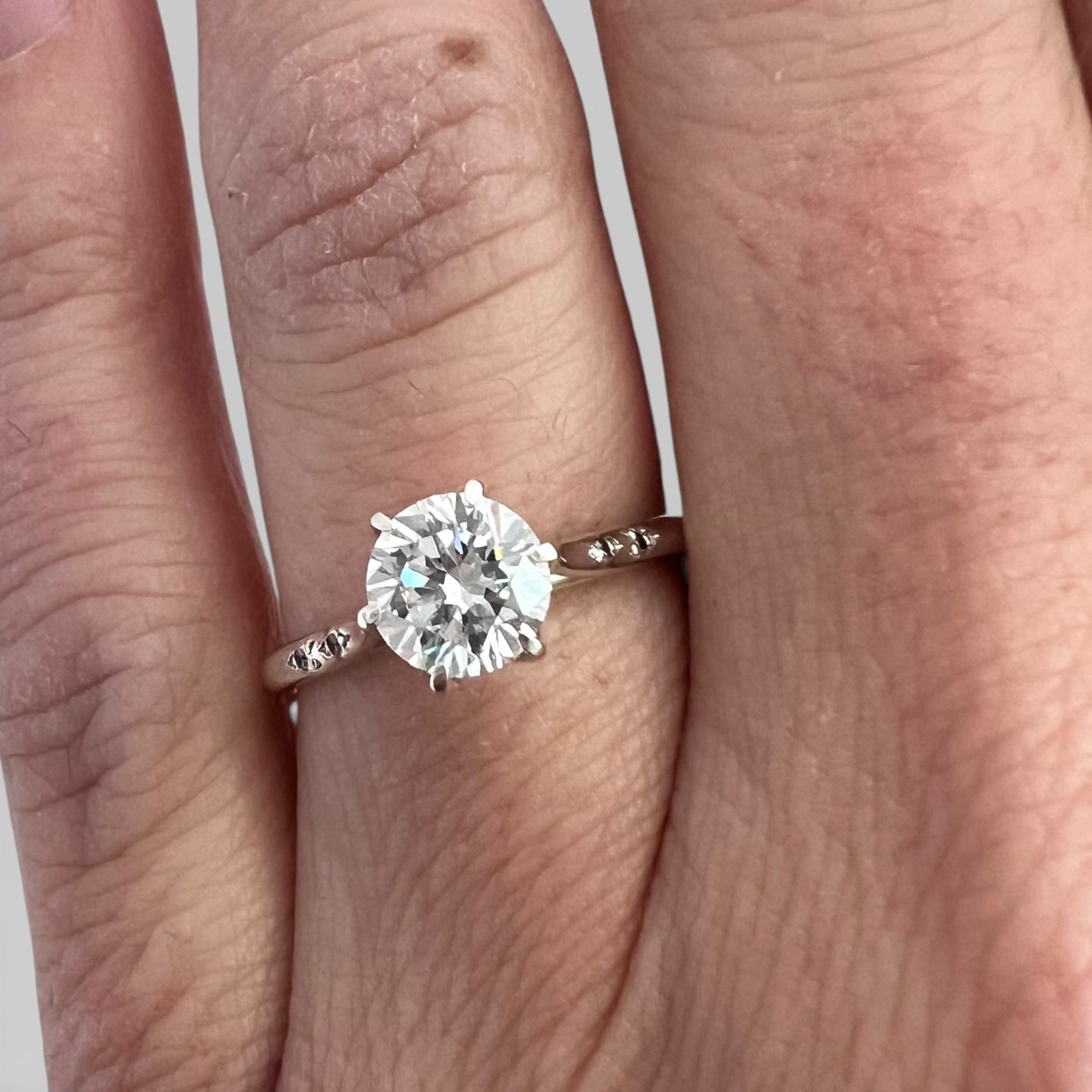 e. scott nuptials... The Dainty Flora Engagement Ring – e. scott originals